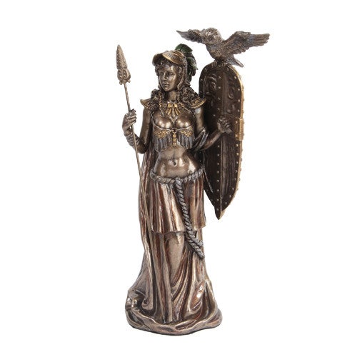 Bronze Greek Goddess Athena Statue | The Bees Knees